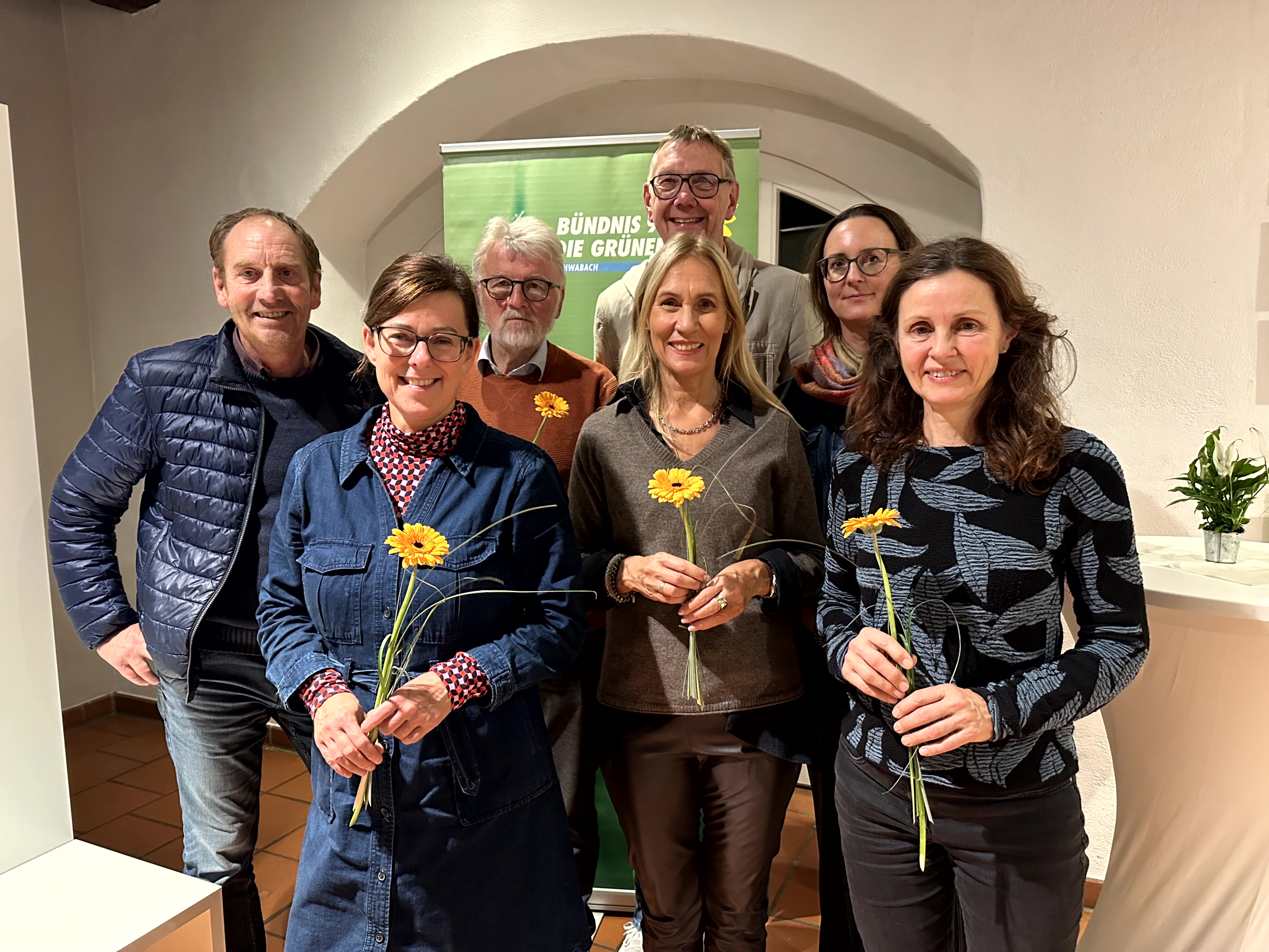 Frauenpower an der Spitze der Schwabacher Grünen: Katrin Greiner und ...